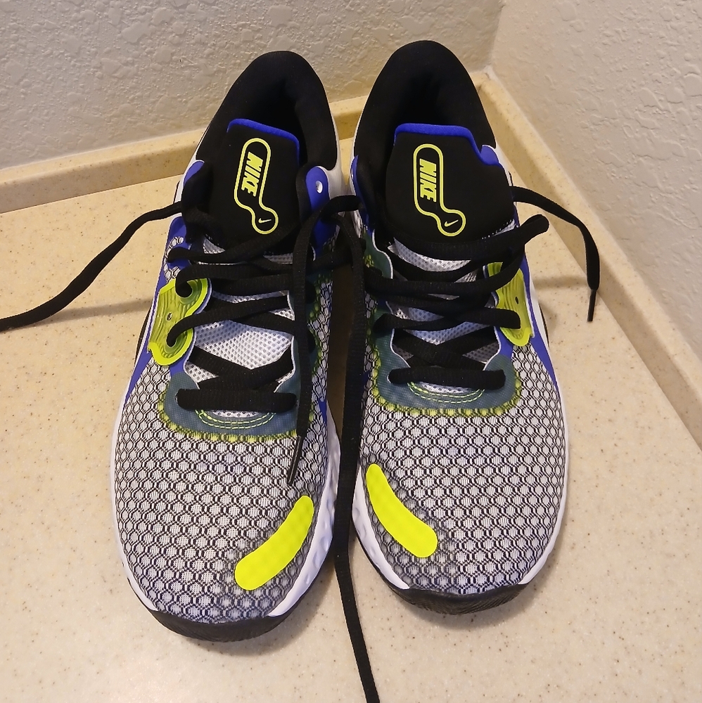 Nike Renew Elevate 2 White Volt Indigo. - Gem